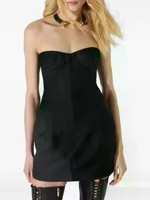 Elisabetta Franchi Cool Wool Mini Dress