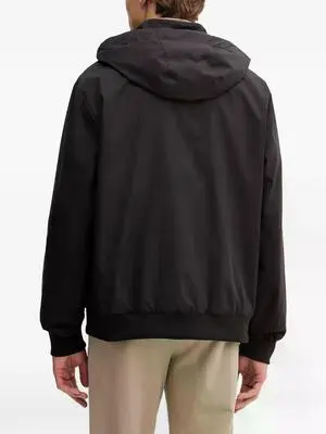 EA7 Logo-print Hooded Jacket