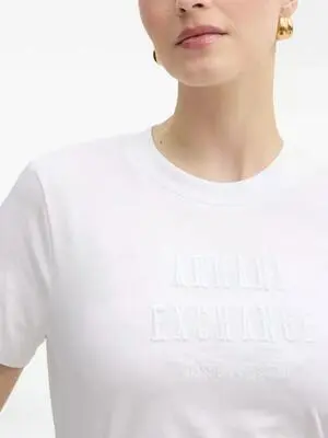 Armani Exchange Logo-embroidered Short-sleeve T-shirt