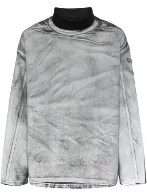 DIESEL® D-nlabelcol Reflective Sweatshirt