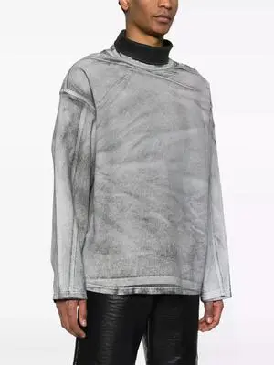 DIESEL® D-nlabelcol Reflective Sweatshirt