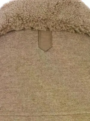 Canali Shearling Collar Jacket