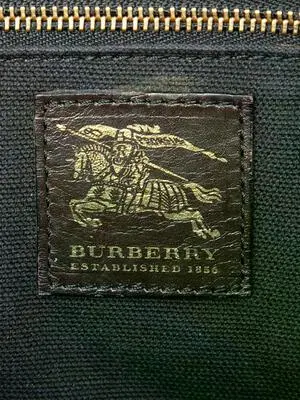 Burberry Haymarket Check Coated Canvas Crossbody Bag