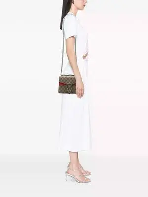 Gucci Gg Supreme Dionysus Crossbody Bag - Neutrals