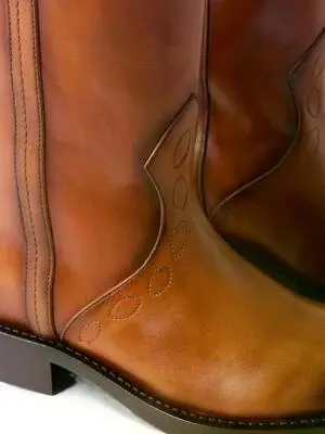 Claudie Pierlot Calfskin Leather Mid-calf Boots