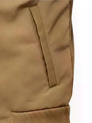 BOSS Zip-up Panelled Sweater