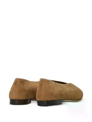 JIMMY CHOO Margot Flat Suede Ballet Flats