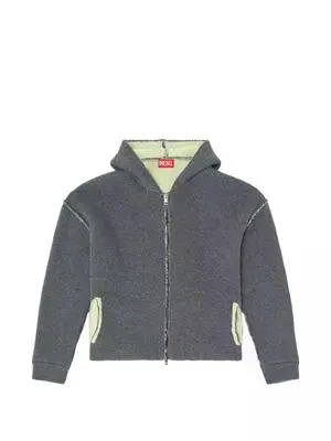 DIESEL® K-boubby Zip-fastening Hoodie - Grey