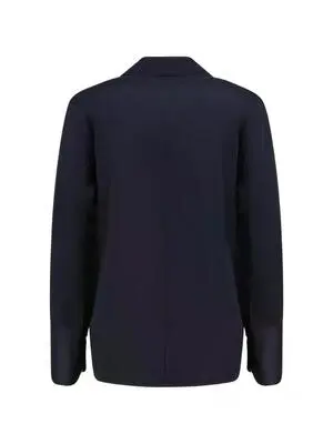 SEMICOUTURE Satin-finish V-neck Shirt