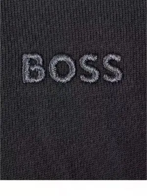 BOSS Logo-embroidered Crewneck Sweatshirt