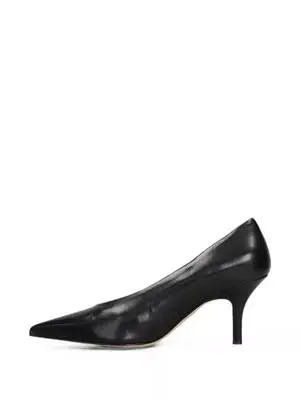 THE SELLER Pointed-toe Leather Pumps