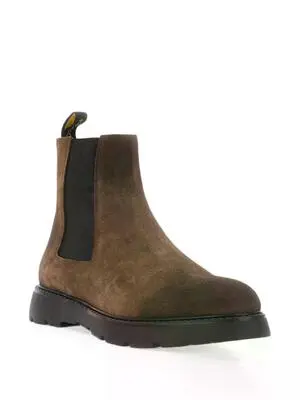 DOUCAL'S Suede Chelsea Boots - Brown