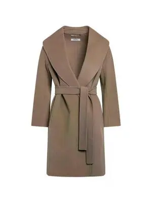 Max Mara Messi Belted Coat - Neutrals