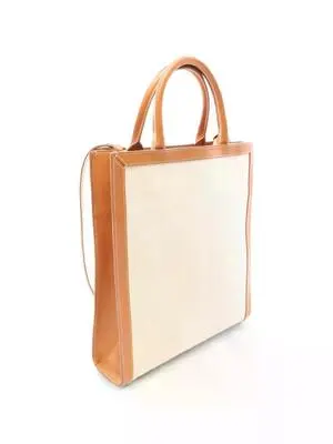 Celine 2021-2022 Small Canvas Vertical Cabas Satchel