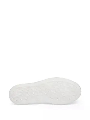 Armani Exchange Monogram Print Platform Sneakers