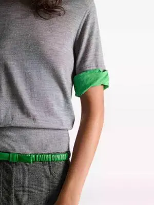 Dorothee Schumacher Layered-effect V-neck T-shirt