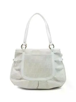 Fendi Large Zucca Spalmati Chef Shopper Tote Bag