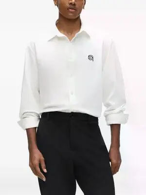 Karl Lagerfeld Ikon Oxford Cotton Shirt