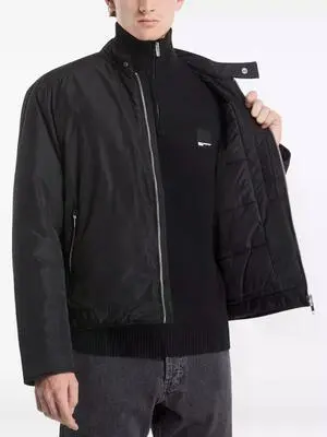 Karl Lagerfeld Logo-patch Zip-up Jacket