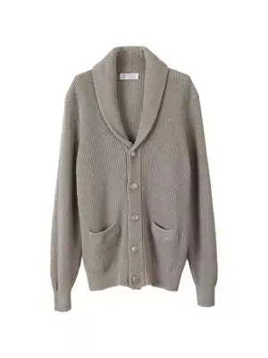Brunello Cucinelli V-neck Cardigan - Grey