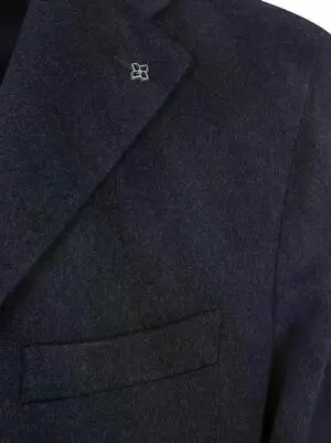 Tagliatore Wool Double-breasted Peacoat - Grey