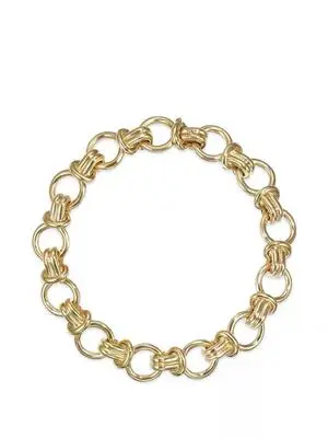 Melissa Kaye 18k Yellow Rocky Link Bracelet - Gold