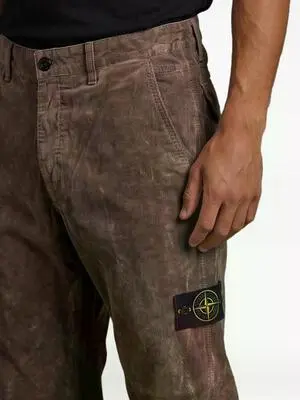 Stone Island Terra-effect Corduroy Trousers