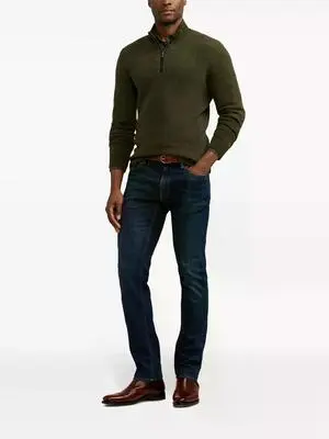 Ralph Lauren Purple Label Half-zip Sweater