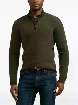 Ralph Lauren Purple Label Half-zip Sweater