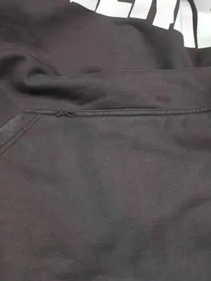 Balenciaga Logo Print Distressed Hoodie