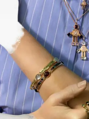 VAN ROBOT Tourmaline And Yellow Bracelet