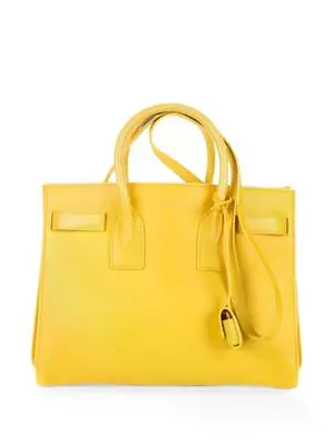 Saint Laurent Sac De Jour Tote Bag - Yellow