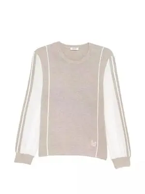 Liu Jo Round-neck Sweater - Neutrals