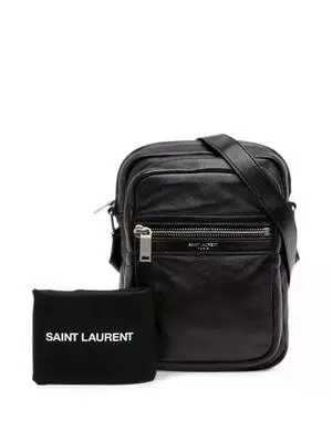 Saint Laurent 2023 Leather Sid Messenger Bag Crossbody Bag