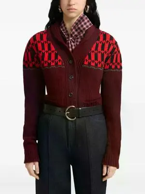 Marni Jacquard-knitted Cardigan