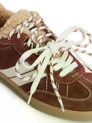 Woolrich Contrast-heel Suede Sneakers