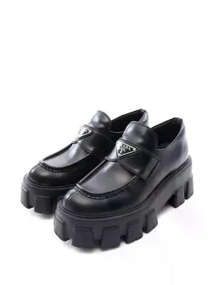 Prada Lug Sole Flats For Women