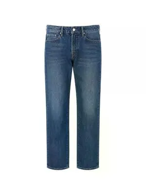Paul Smith Organic Authentic Faded-effect Straight-leg Jeans - Blue