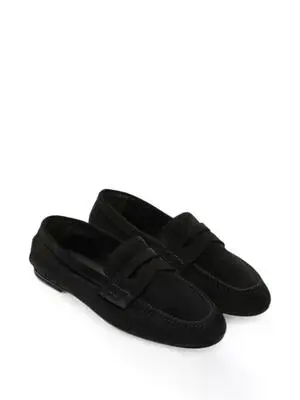 Dear Frances Balla Suede Loafers