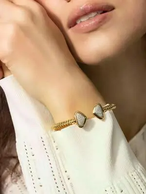 Marina B Trisolina Castagna Diamond Bracelet - Gold