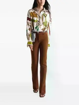 Dorothee Schumacher Silk Ribbon Print Shirt