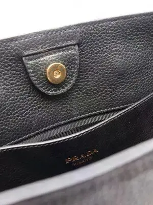 Prada 2010s Vitello Phenix Tote Bag