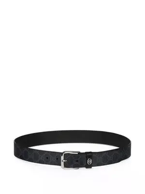 Gucci Belt With Interlocking G Detail - Black