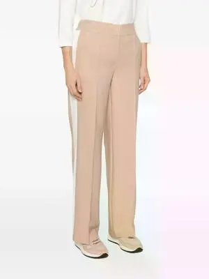 BETTY BARCLAY Side-stripe Crystal-embellished Trousers