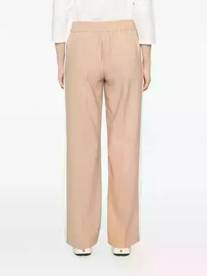 BETTY BARCLAY Side-stripe Crystal-embellished Trousers