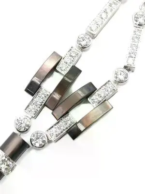 Cartier 2010s Agraff Onyx Necklace