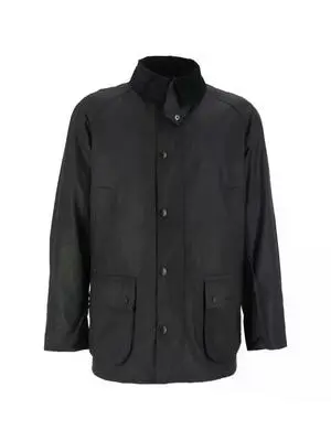 Barbour Ashby Waxed Jacket - Black