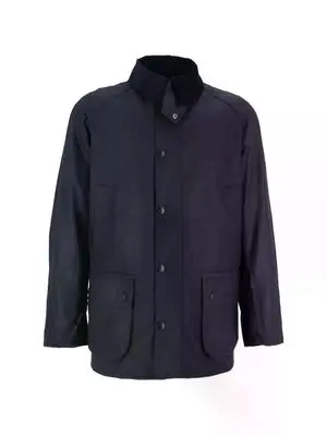 Barbour Ashby Waxed Jacket - Black