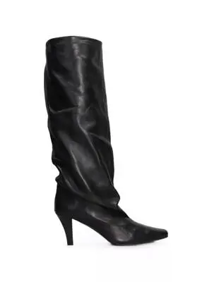 THE SELLER High-heel Slouchy Boots - Black
