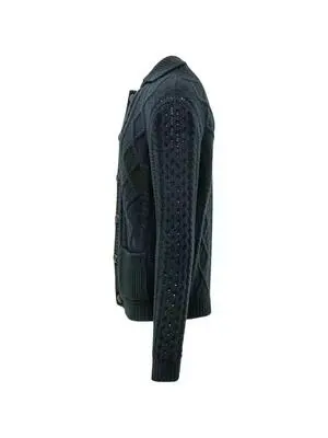 RAKKI Aran Cable-knit Cardigan